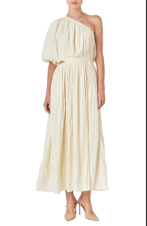 Endless Rose One-shoulder Maxi Dress