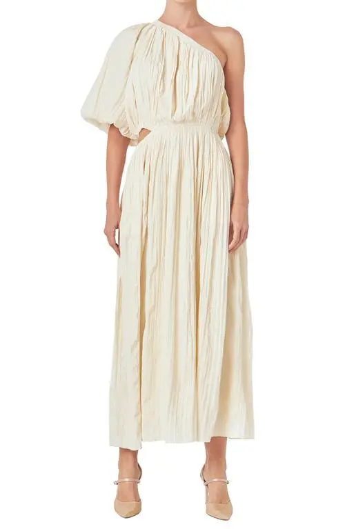 Endless Rose One-shoulder Maxi Dress