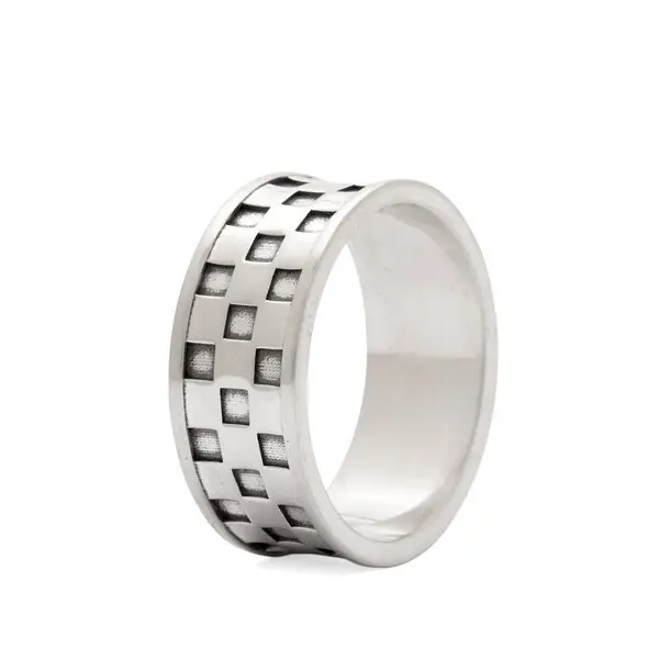SERGE DENIMES Checkered Ring