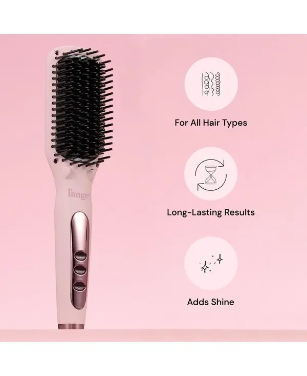 L'ANGE Le Vite Ceramic Straightening Brush - Blush