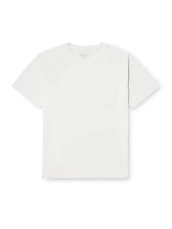 Peter Millar Lava Wash Organic Cotton-jersey T-shirt