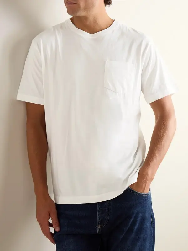 Peter Millar Lava Wash Organic Cotton-jersey T-shirt