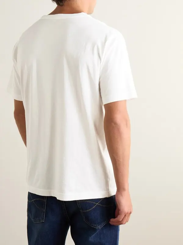 Peter Millar Lava Wash Organic Cotton-jersey T-shirt