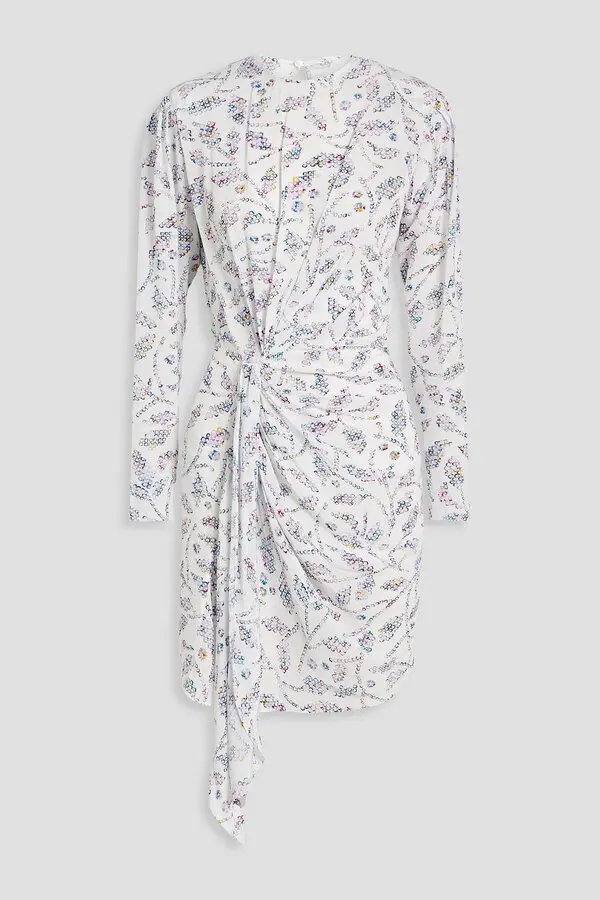 MARANT ETOILE Dulce Draped Mini Dress