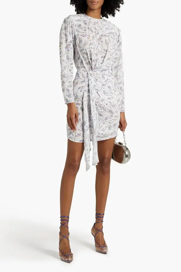 MARANT ETOILE Dulce Draped Mini Dress