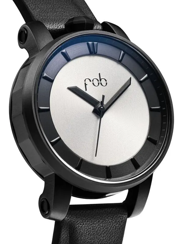 FOB PARIS R360 Concrete 36mm Watch - Silver