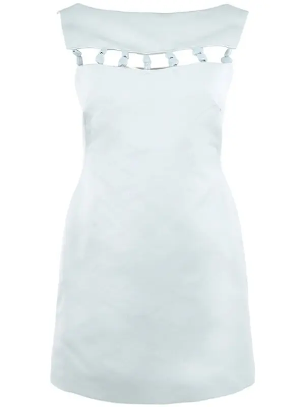 Cult Gaia Ember Sleeveless Dress - Blue