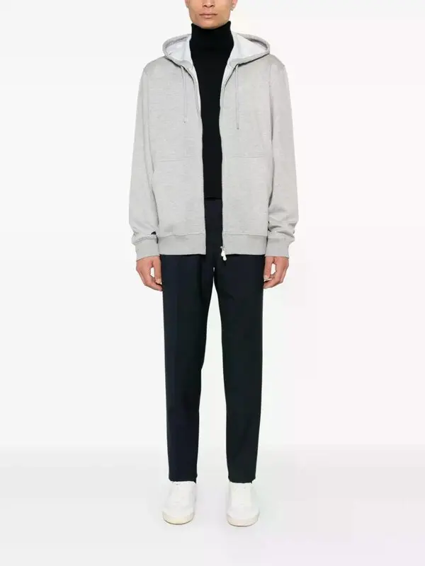 Brunello Cucinelli Zip Hoodie - Grey