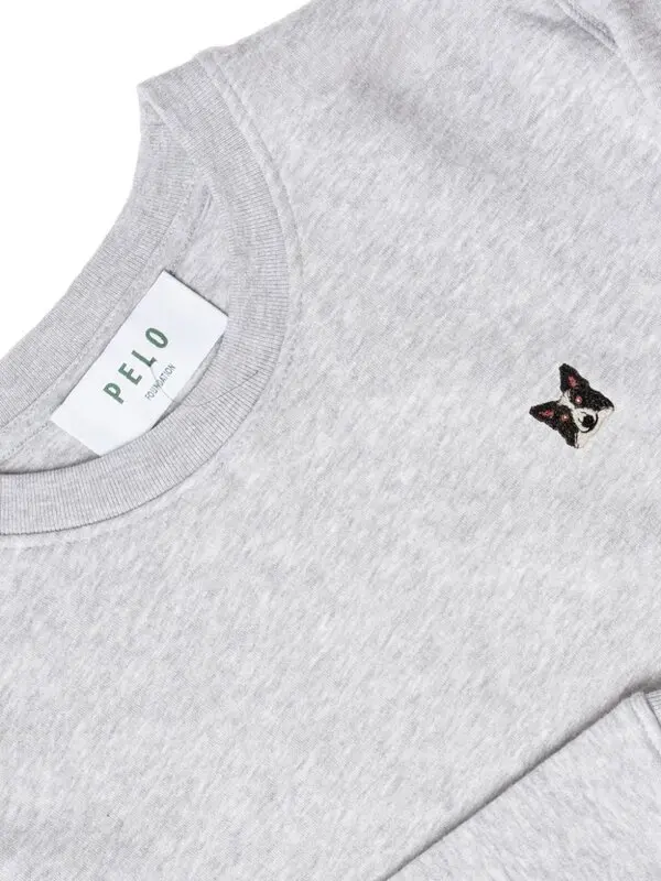 PELO FOUNDATION Border Collie Sweatshirt - Grey