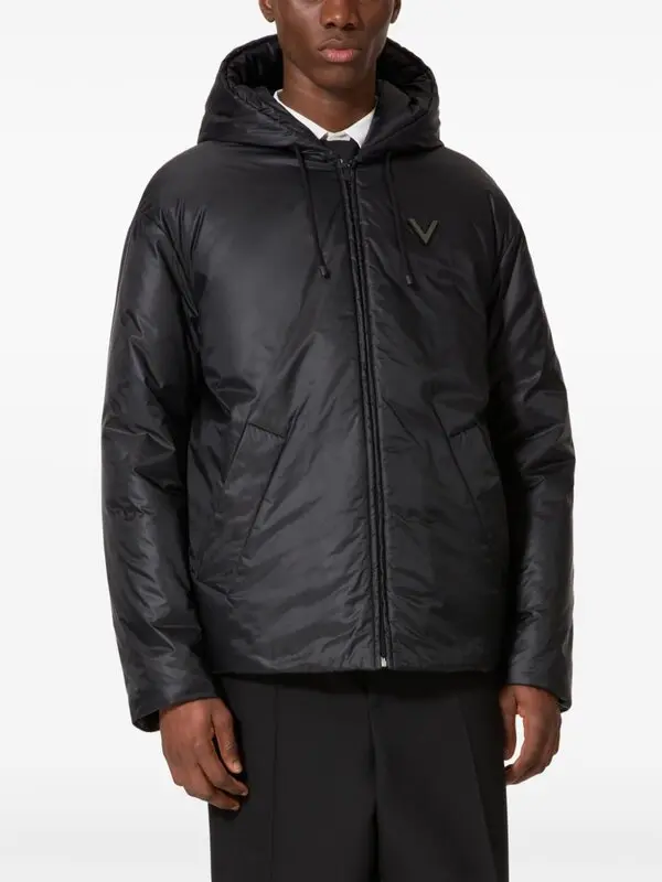 Valentino Garavani V-detail Padded Jacket