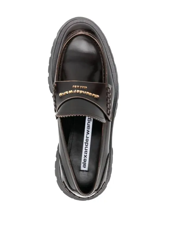 Alexander Wang Carter 45mm Mid-heel Loafers