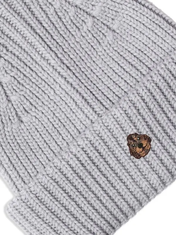 PELO FOUNDATION Yorkshire Beanie Hat - Grey