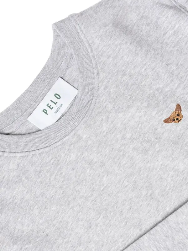 PELO FOUNDATION Chihuahua Embroidered Sweatshirt