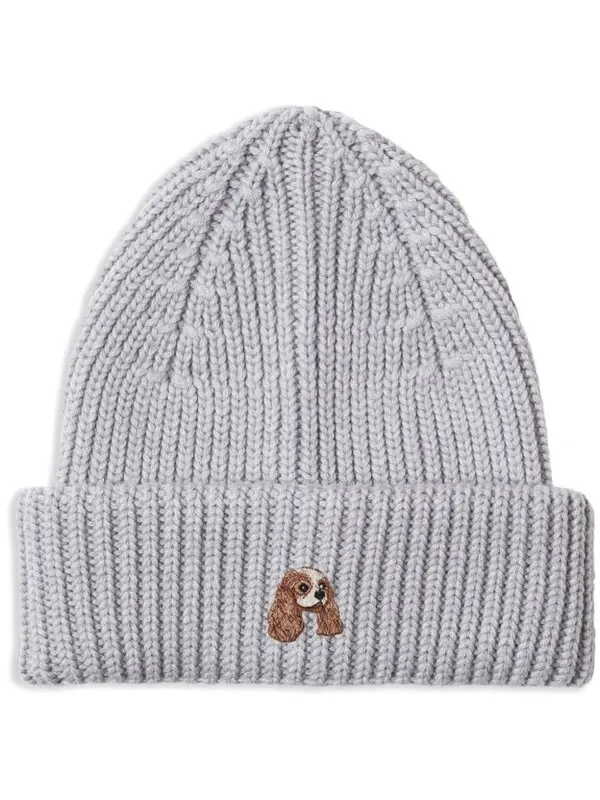 PELO FOUNDATION Cavalier King Beanie Hat - Grey