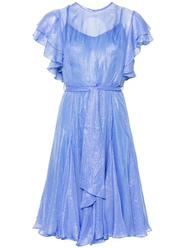 BARUNI Milada Iridescent Dress - Blue