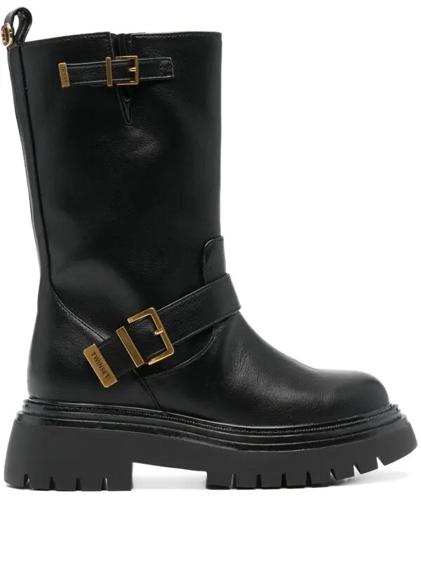 TWINSET Leather Boots