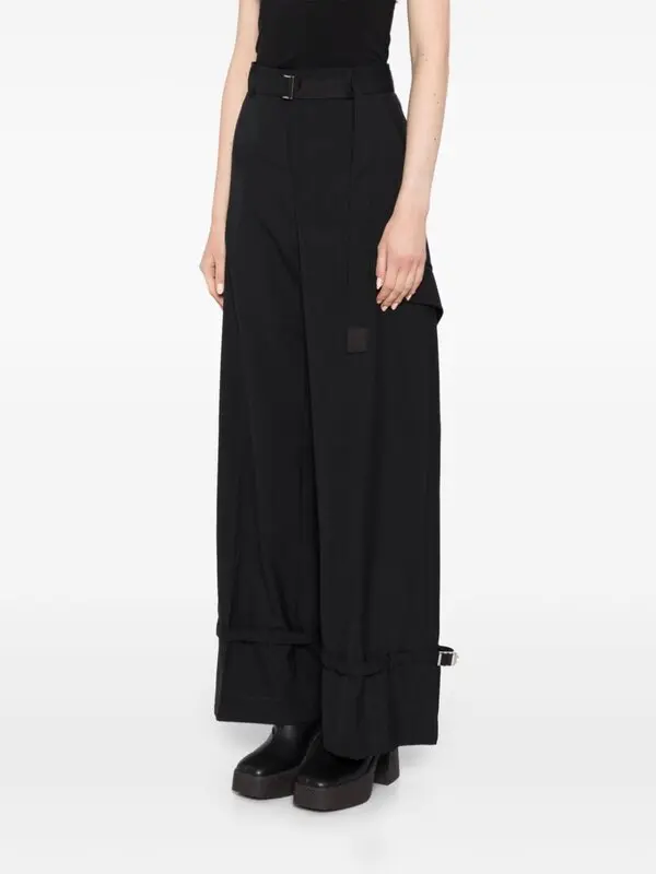 Sacai Belted Tailored Trousers
