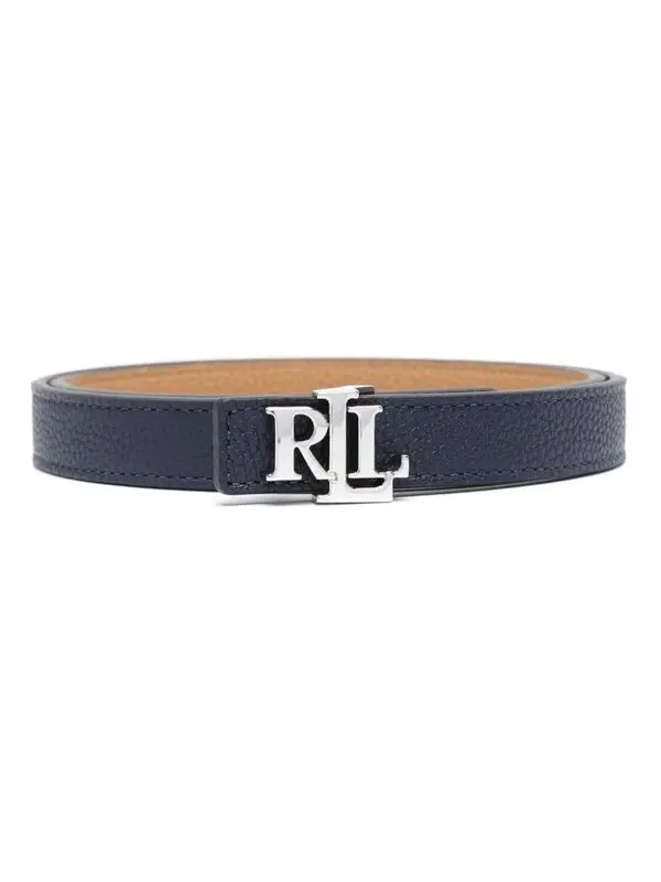 Ralph Lauren Logo-buckle Belt - Blue
