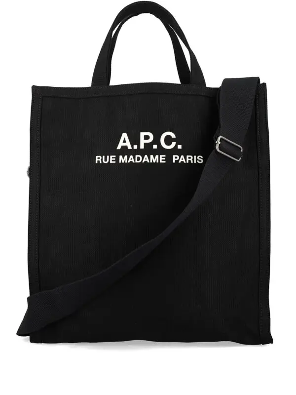 A.p.c. Récupération Tote Bag - Black