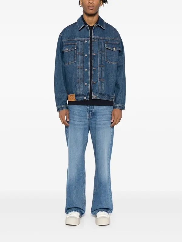 Bally Denim Jacket In Cotton