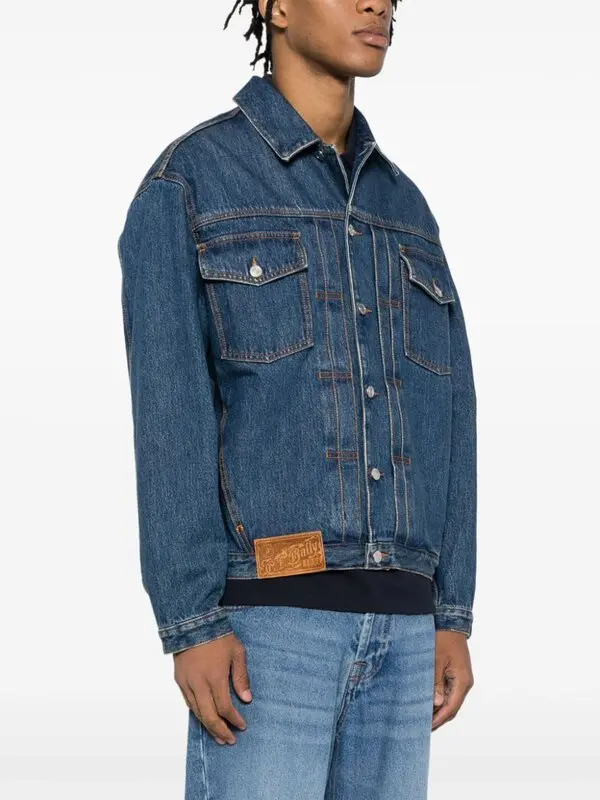 Bally Denim Jacket In Cotton