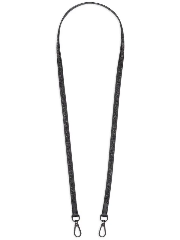 Brunello Cucinelli Monili-embellished Keychain - Black