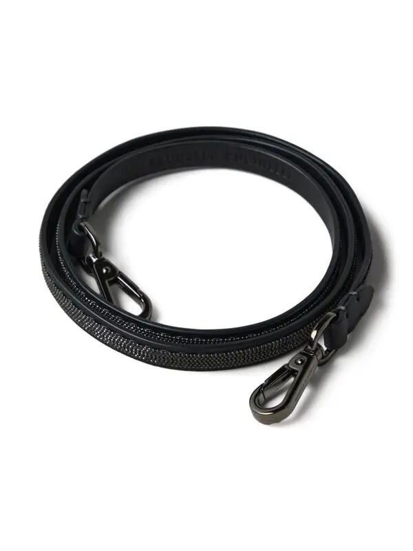 Brunello Cucinelli Monili-embellished Keychain - Black