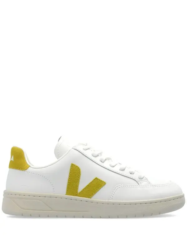 VEJA V-12 Chromefree Leather Sneakers