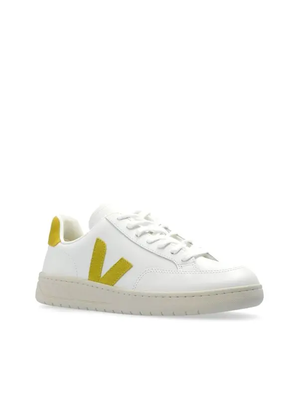 VEJA V-12 Chromefree Leather Sneakers