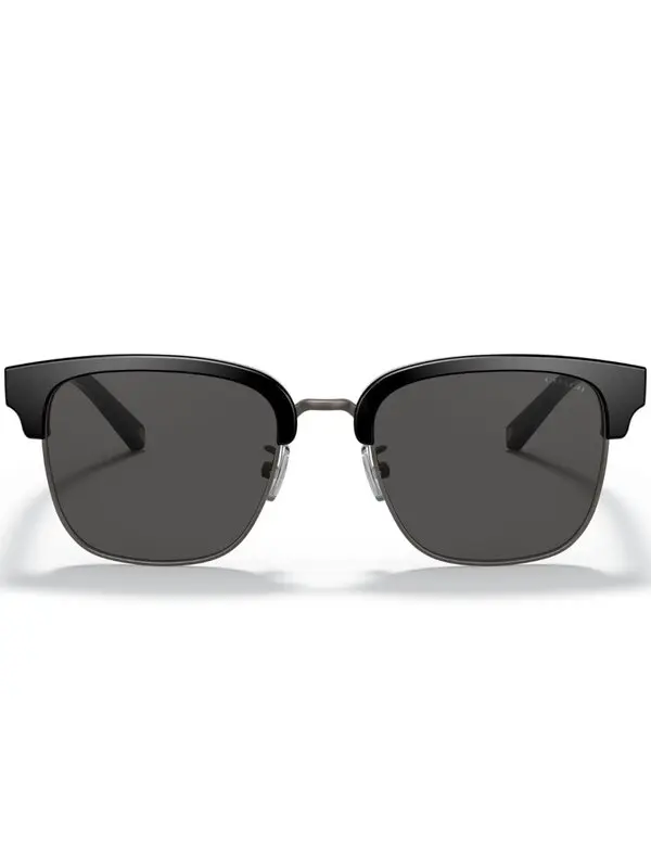 COACH® Logo-plaque Sunglasses - Black