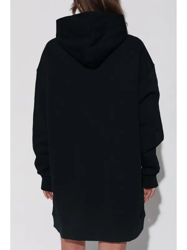 DIESEL® D-boxt Cotton Hoodie Dress