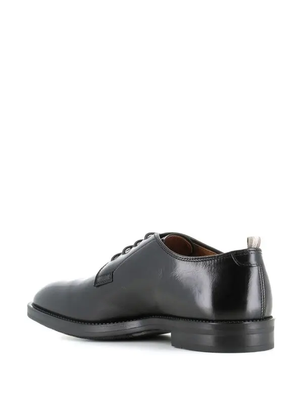 Officine Creative Lace-up Leather Derby Shoes - Black