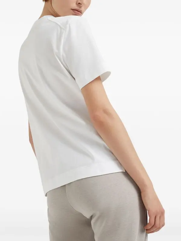Brunello Cucinelli Monili-chain Detail T-shirt