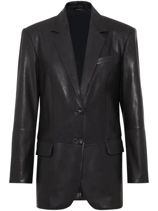 Brunello Cucinelli Leather Jacket