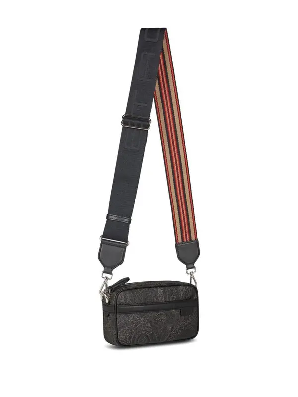 Etro Mini Paisley-print Camera Bag - Grey