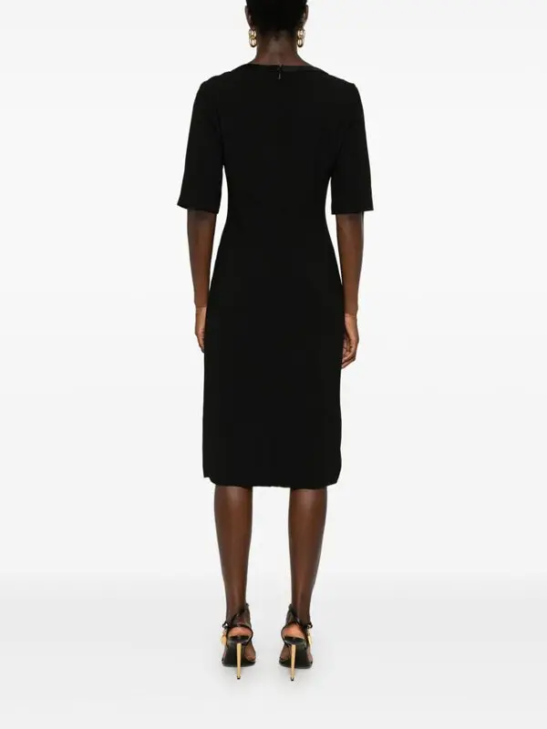 Versace Medusa Head Midi Dress