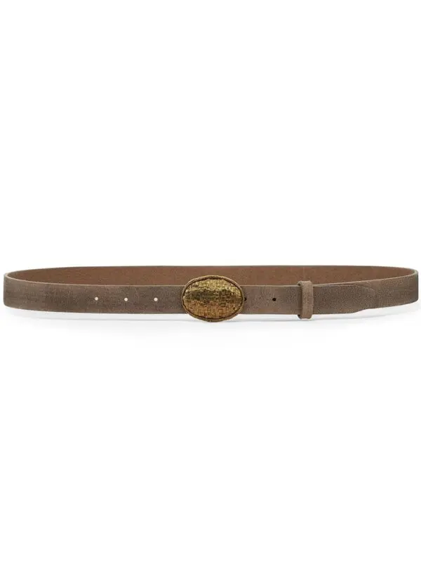 Brunello Cucinelli Leather Belt - Brown