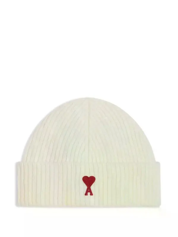Ami De Coeur Beanie - White