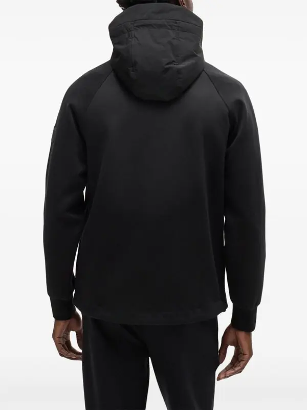 BOSS Logo Appliqué Hooded Jacket