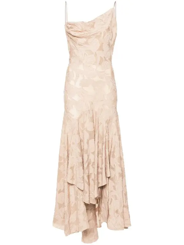MARIA LUCIA HOHAN Kelsey Maxi Dress - Neutrals