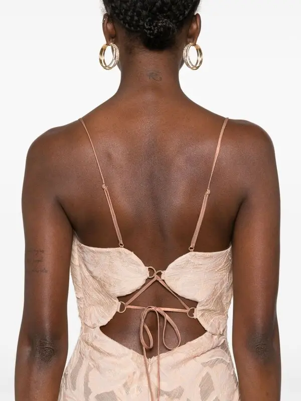 MARIA LUCIA HOHAN Kelsey Maxi Dress - Neutrals