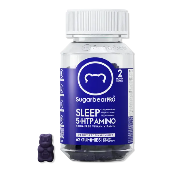 SUGARBEAR Sleep Vitamin 5-htp Amino Gummy - One-color