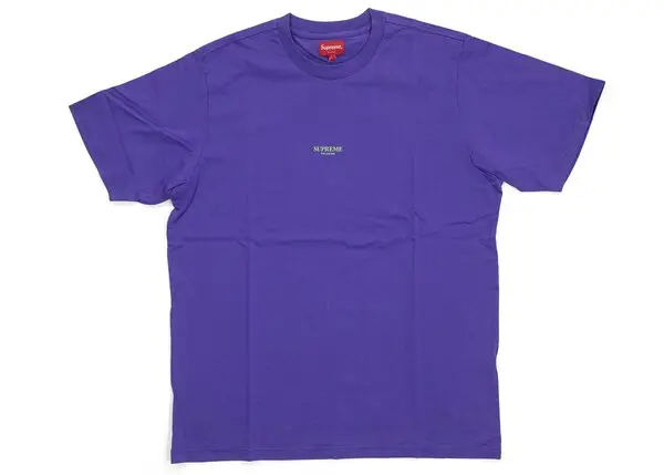 Supreme First & Best Tee Shirt - Purple