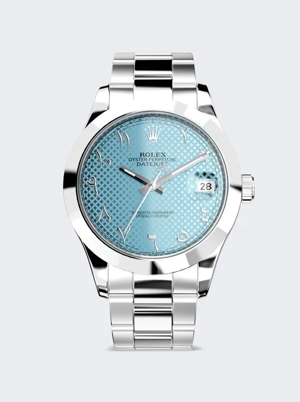 PRIVATE LABEL LONDON Datejust Watch With Arabic Dial - 41mm