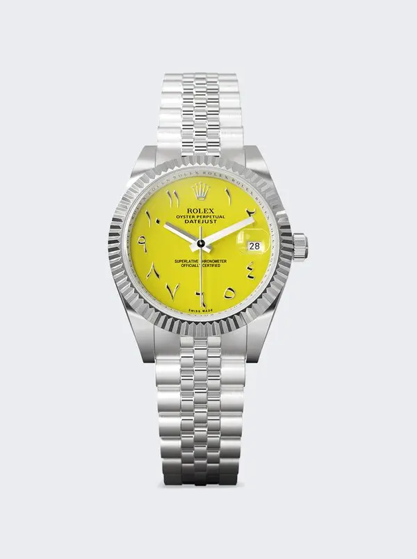 PRIVATE LABEL LONDON Datejust Watch With Arabic Dial - 31mm
