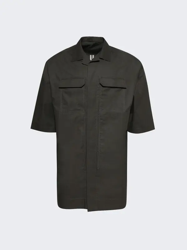 Rick Owens Tommy Shirt - Forest Green