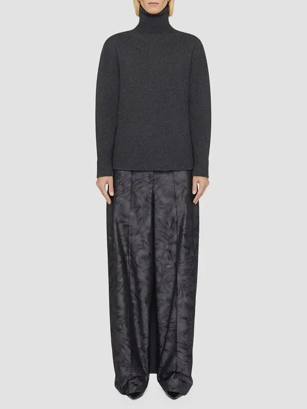 Givenchy Sweater In Cashmere With Train