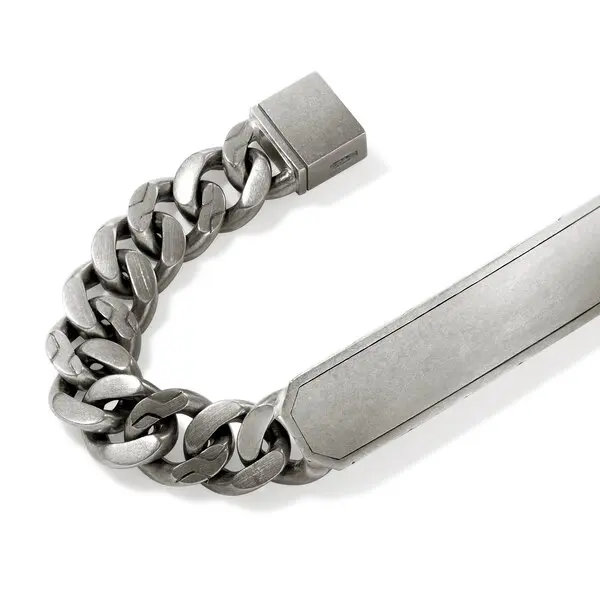 John Hardy Id Curb Chain Bracelet 11mm