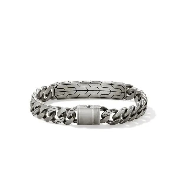 John Hardy Id Curb Chain Bracelet 11mm