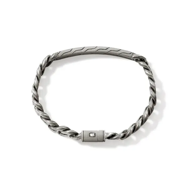 John Hardy Id Curb Chain Bracelet 11mm